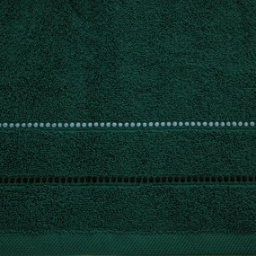 FROTÉ RUČNÍK SUZI SADA 3KS 70X140 CM TMAVĚZELENÁ