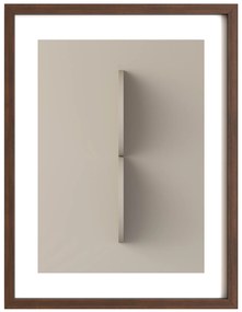 Idealform Poster no. 7 Arched shapes Barva: Smokey taupe, Velikost: 500x700 mm