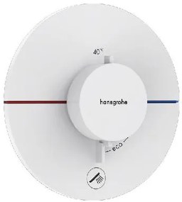 Hansgrohe ShowerSelect Comfort - Termostatická baterie pod omítku, matná bílá 15562700