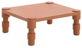 Gan designové zahradní konferenční stoly Garden Layers Side Table Terracotta Big