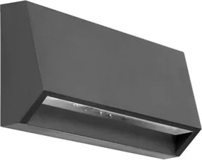 Venkovní svítidlo nástěnné ORNO AD-OP-6191L4, IP65, 4000K, 170lm, antracit