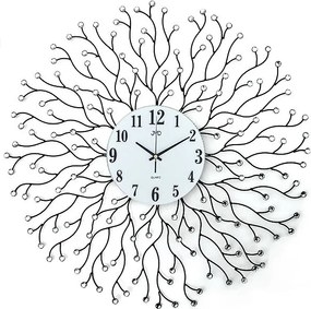 Luxusní kovové obrovské nástěnné designové hodiny JVD HJ73 pr. 70cm POŠTOVNÉ ZDARMA!