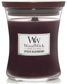 WoodWick – svíčka Spiced Blackberry (Pikantní ostružina) Velikost: velká 609 g