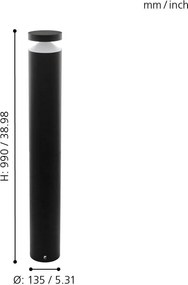 EG 97304 Venkovní stojací svítidlo MELZO 97304 - EGLO
