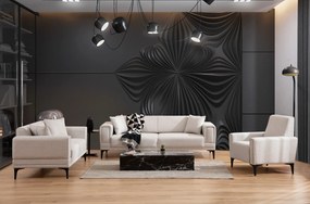 Hanah Home Dvoumístná pohovka HORIZON krémová 170 cm