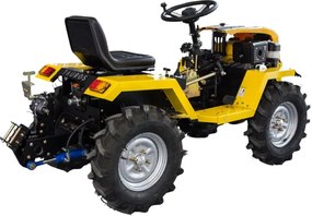 Tauros ZX18 4x4 - malotraktor + industriální kola