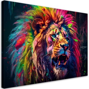Gario Obraz na plátně Lev v barvě Rozměry: 60 x 40 cm