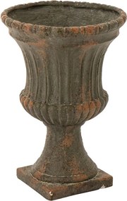 Zelený antik květináč Antiqou - Ø 40*56 cm