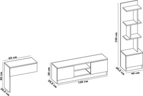 Televizní stěna Team White