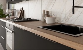 ARIA cc | dolní skříňka 80 D 3S zásuvková | 80 cm | PREMIUM BOX | černá