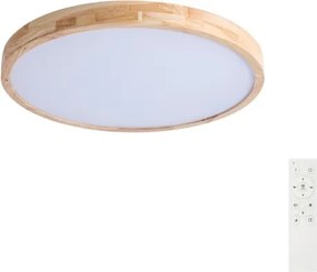 Brilagi - LED Stmív. svítidlo WOODLINE LED/72W/230V 3000-6000K dub pr. 60 cm +DO
