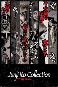 Plakát, Obraz - Junji Ito - Faces of Horror