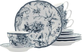 XXXLutz KÁVOVÁ SOUPRAVA Adelaide Blau 12dílné Creatable - Online Only nádobí - 007768073401