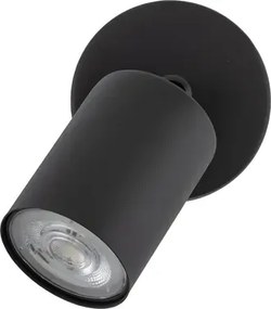 TK Lighting Top černá / Bodové svítidlo / GU10 / 15 cm / max. 10W