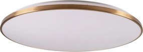 LED Stmívatelné stropní svítidlo KERN LED/100W/230V pr. 100 cm zlatá + DO