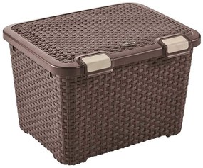 Úložný box Curver RATTAN STYLE 43L hnědý 00711-210