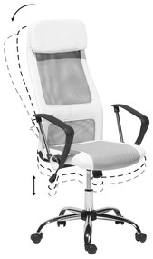 Kancelářská židle bílá PIONEER Beliani