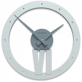Designové hodiny 10-015 CalleaDesign Xavier 35cm (více barevných variant) Barva šedomodrá tmavá-44 - RAL5014