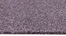 Koberce Breno Metrážový koberec LAZIO HEATHER 14, šíře role 300 cm, Fialová