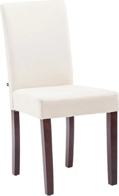Jídelní židle Ina látka cappuccino – krémová