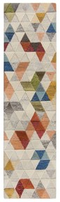 Flair Rugs koberce Kusový koberec Moda Amari Natural/Multi - 60x230 cm
