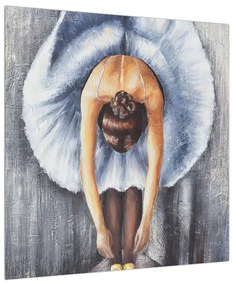 Obraz předkloněné baletky (50x50 cm)