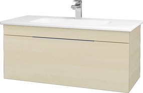 Dřevojas Koupelnová skříň ASTON SZZ 100 Varianta: N01 Bílá lesk / Úchytka T05 / N08 Cosmo