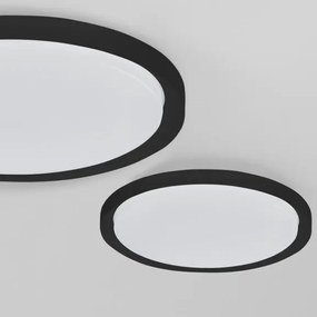 LED stropní svítidlo Troy 46 černé