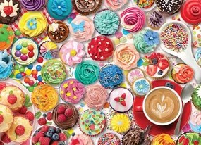 EUROGRAPHICS Puzzle Cupcake Party / 1000 dílků / 68 x 48 cm