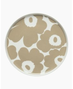 Servírovací talíř Oiva Unikko béžový 20 cm Marimekko
