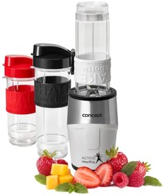 Concept SM3380 - Smoothie mixér s příslušenstvím ACTIVE SMOOTHIE 500W/230V bílá