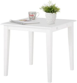 Danish style Jídelní stůl Flick, 80 cm, bílá