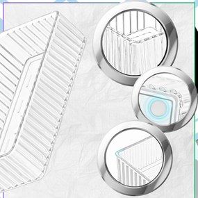 Camerazar Zásuvkový organizér na kosmetiku a líčicí doplňky, 7 kusů