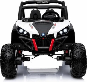 LEAN CARS Akumulátorové auto XMX603 4x4 s panelem MP4, bílé