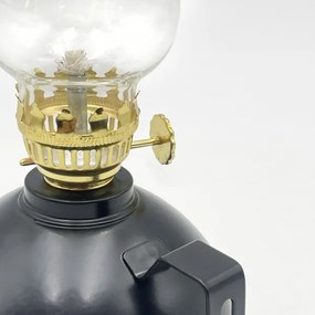 Brilagi - Petrolejová lampa MERLIN černá