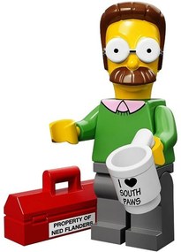 Lego minifigurky simpsons 71005 ned flanders