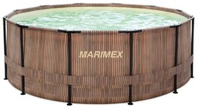 Marimex Bazén Florida 3,66x0,99 m se skimmerem- motiv TEAK (10340285)