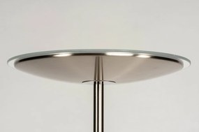 Stojací designová LED lampa se stmívačem Opus Silver