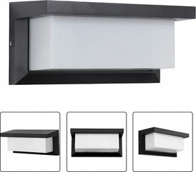 Venkovní Fasádní Led Lampa Alumiunium IP65 S Pohybovým Senzorem Na Terasu