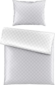 XXXLutz OBOUSTRANNÉ POVLEČENÍ, satén, šedá, 140/220 cm Esposa - Povlečení - 008105030301
