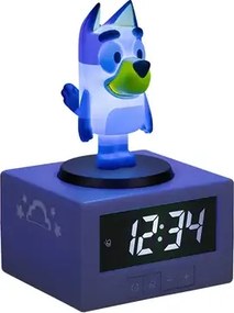 PALADONE Budík Bluey / Digitální displej / Svítící postavička / 3x AA