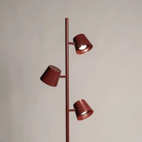 Stojací lampa Snap Fosca Red Trio