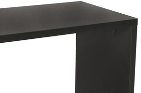 Hanah Home TV stolek Zigzag - Anthracite, Antracitová