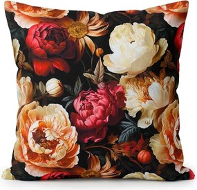 Kvalitex Povlak na polštář saténový Flamengo vínové 40x40cm