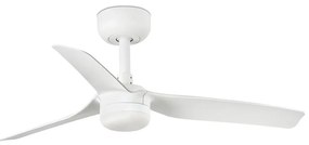 FARO Barcelona FARO 33820WT-1TW - LED Stm. vent. MINI PUNT S LED/10W/230V bílá pr. 90 cm WT+DO 33820T1TW