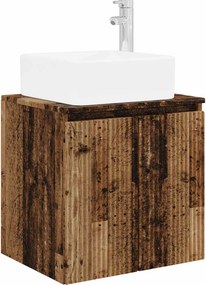 Sada koupelnového nábytku 5 ks Staré dřevo 33 x 34,5 x 100 cm 3406001