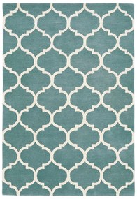 Modrý ručně tkaný vlněný koberec 200x290 cm Albany – Asiatic Carpets