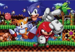 CLEMENTONI Puzzle Gaming Collection: Sonic / 500 dílků / od 14 let