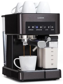 Klarstein Arabica Comfort, kávovar s portafiltrem, 1350 W, 20 bar, 1,8 l, dotykový displej