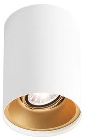 Stropní svítidlo subtilní váleček Solid LED  Stropní svítidlo subtilní váleček Solid LED Barva vnější / barva vnitřní: Bílá / Zlatá, Teplota…
